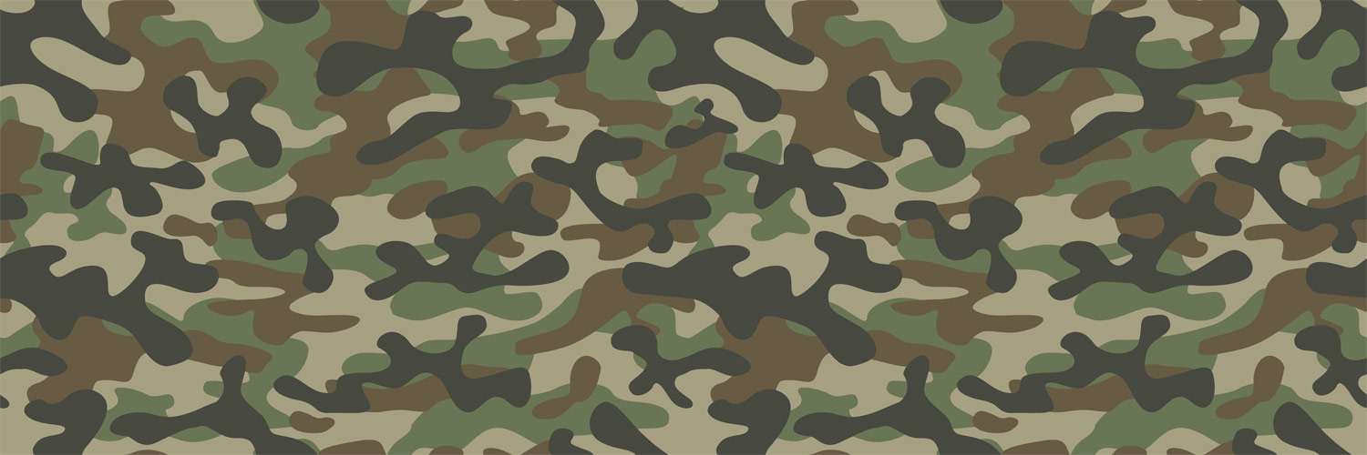Camouflage behang kopen | Wonderwall